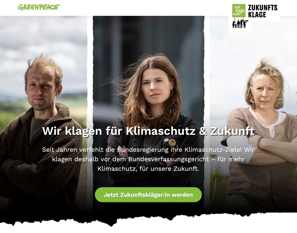 factory - Magazin für nachhaltiges Wirtschaften: Klimaklage 2024: Mitklagen für besseren Klimaschutz